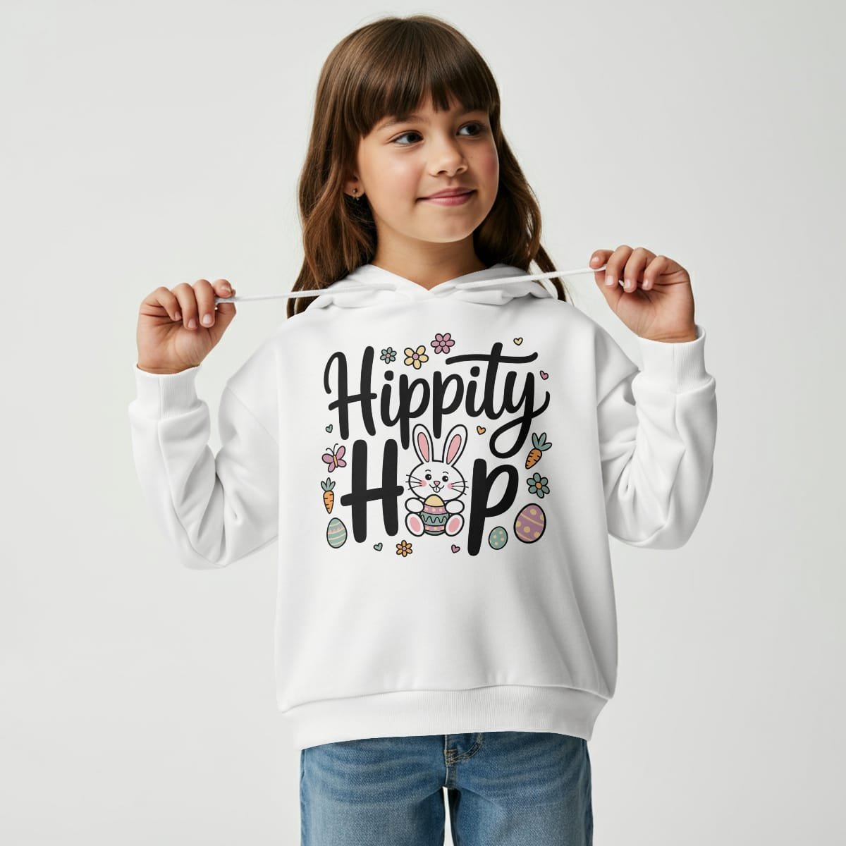 Hippity hop svg easter bunny cut file | Digital Stockist